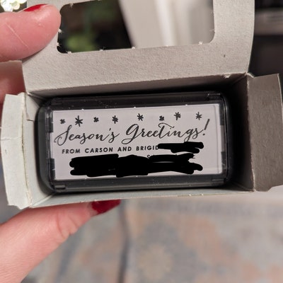 Personalized Complete and Return Stamp, Custom Please Complete & Return ...