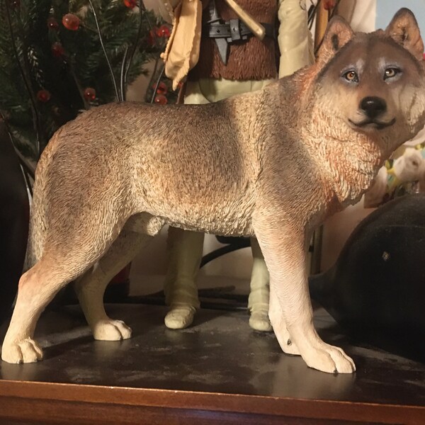 1/6 Scale Wolf Model Toy Figurine for 12"in Action Figures Toy Soldier ...