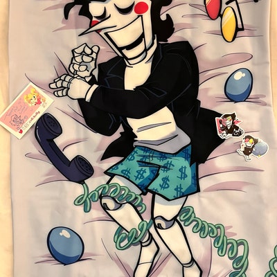 Spamton Deltarune Pillow Case Dakimakura 2-way Tricot 20x28 - Etsy