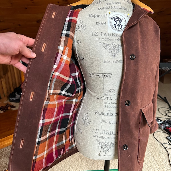 Adults Frenchglen Barn Jacket Coat Outerwear Cold Weather #537 Sewing ...