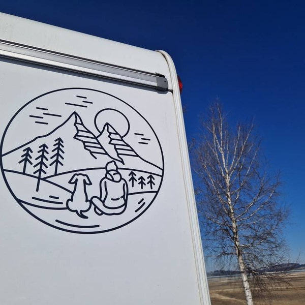 Custom Caravan Sticker, RV Decal, Car Sticker, Name Sticker, Camper ...