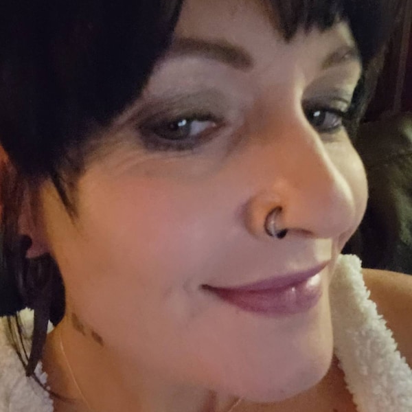 Earrings Rings Double Open Stack Nose Ring CZ 316L Surgical Steel Nose ...