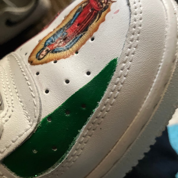 Mexico American Flag AF1 - Etsy