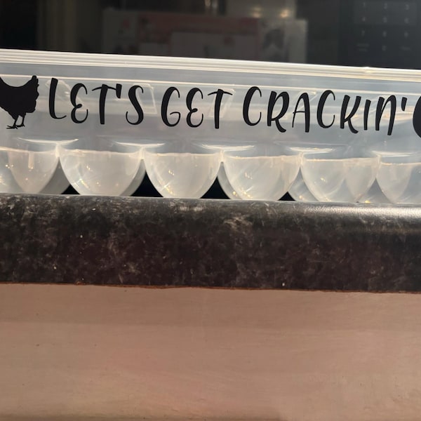 Funny Egg Container, Reusable Egg Container, Plastic Egg Carton, Punny ...