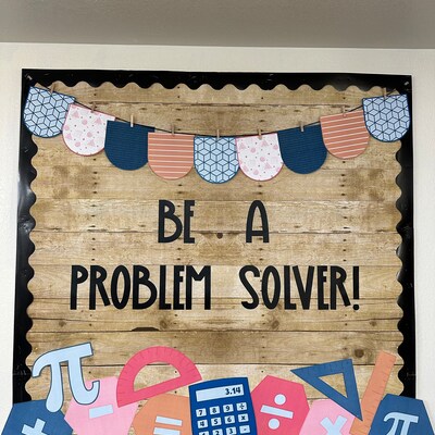 Math Classroom Decor Pi Day March Bulletin Board Kit - Etsy