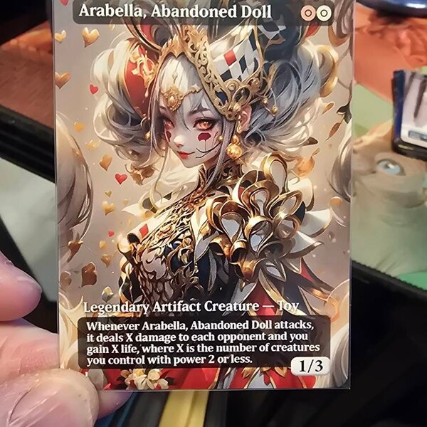 PILOT Token for TCG Full Custom Art Anime Waifu Stunning Pilot of Mechs ...