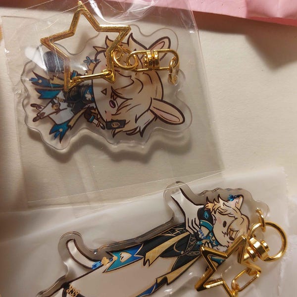 Identity V IDV Long Cat Charms / Stickers - Etsy