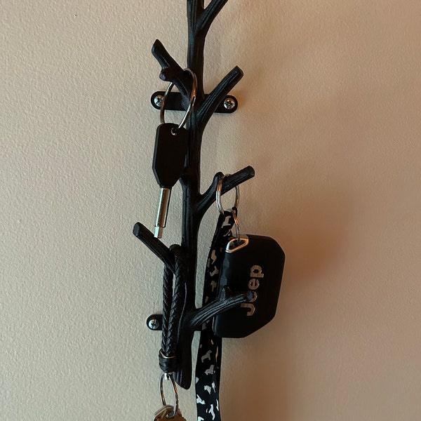 Tree Branch Key Rack, Cast Iron Branch Key Rack, Metal Branch Key Rack ...