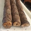 Rustic Wood Log Stumps: Set of 7, Natural Bark Decor - Etsy
