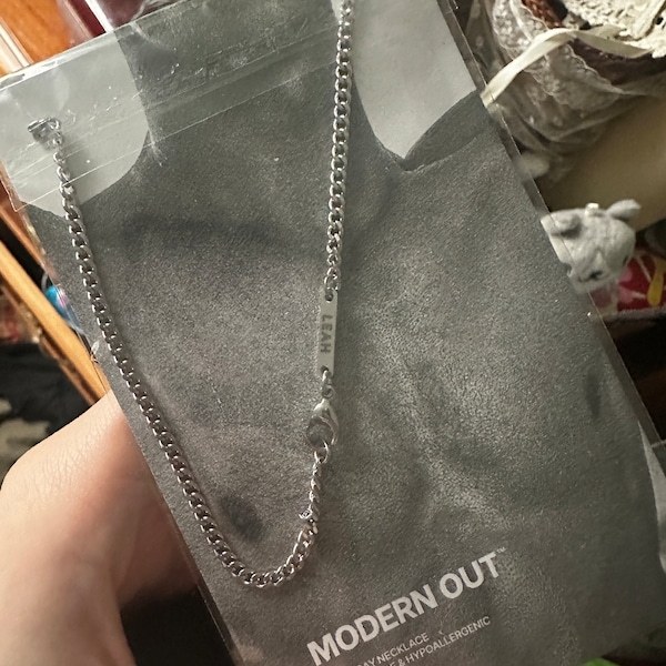 Engraved Chain - Men's Steel Chain Necklace - Stainless Steel Chain ...