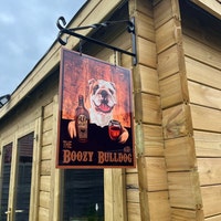 The Dog House Various Breeds Personalised Swinging Custom Made Hanging ...