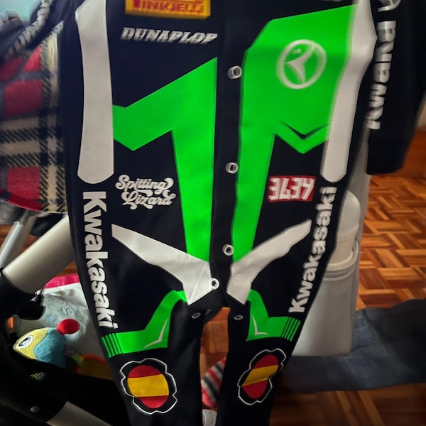 Formula Onesie, Retro Gulp Race Suit Replica, Total Personalisation - Etsy