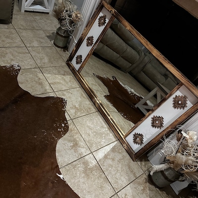 Western Style Mirror / Western Decor / Western Home - Etsy