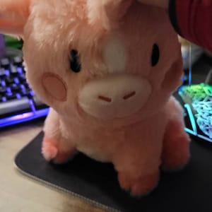 Strawberry Lemonade Cow Cute Highland Cow Sticker Sheet - Etsy