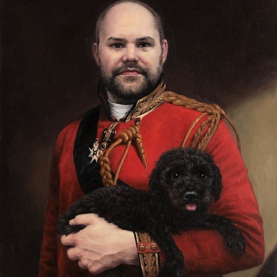 Custom Portrait Painting From Old Photo, Faded Photo to Oil Painting ...