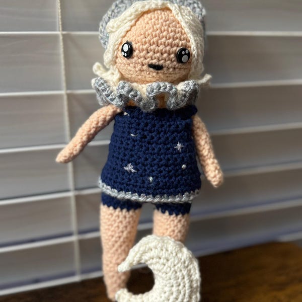 Moon Sprite - Critter Stitch Crochet Pattern / Amigurumi - Etsy