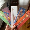 Whimsical Giraffe 5 Bookmark Set, Animal Lovers Gift Set, Book Lovers ...