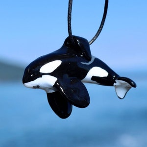 Orca Keychain Pendant - Etsy