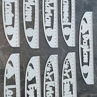 Laser Cut DXF Files Cnc Router Cake Topper Happy Birthday 4mm Plywood ...