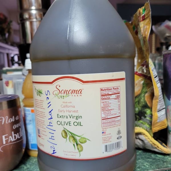 Basil Infused Olive Oil 1 Gallon/128oz -food Service Size- - Etsy