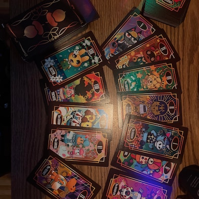 Pre-order: ACNH Themed Full Tarot Deck 78 Cards - Etsy