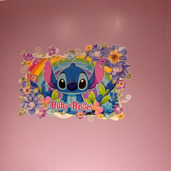 Stitch Light Switch Sticker - Etsy UK