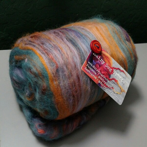 14g 0.4oz Art Wool, Mixed Wool for Wet Felting, Needle Felting, Weaving ...