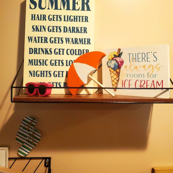 SUNGLASSES, SUN and SUMMER Signs | Wooden | Tiered Tray Decor ...