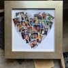 Heart Collage Template, Instantly Editable, Heart Photo Collage ...