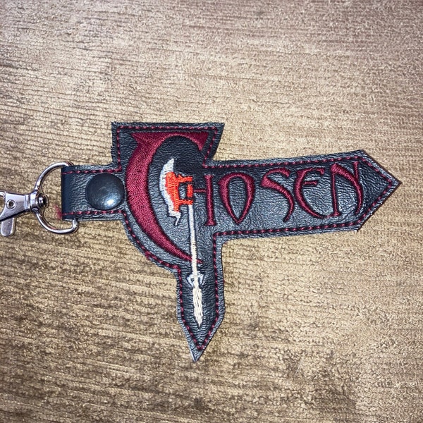 Buffy the Vampire Slayer Keychain, Buffy Accessory, Buffy Charm, Chosen ...