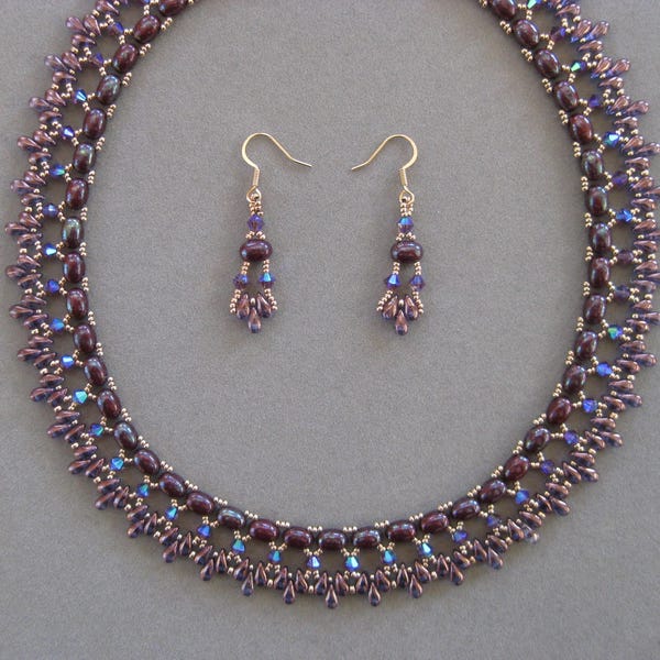 FREE HO Earrings Pattern by Par Puca Paris, Free With Bead Purchase, Do ...