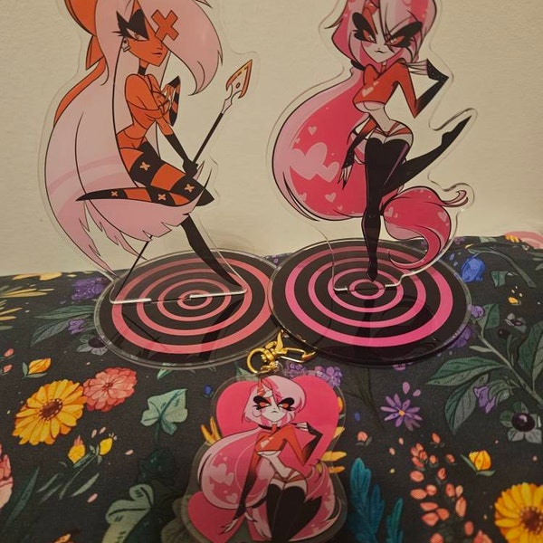 Vaggie the Fallen Angel Valentine Acrylic Standee - Etsy