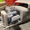 Resin Ford Flathead Engine W/ Ardun Heads and Triple Carbs for Scale ...