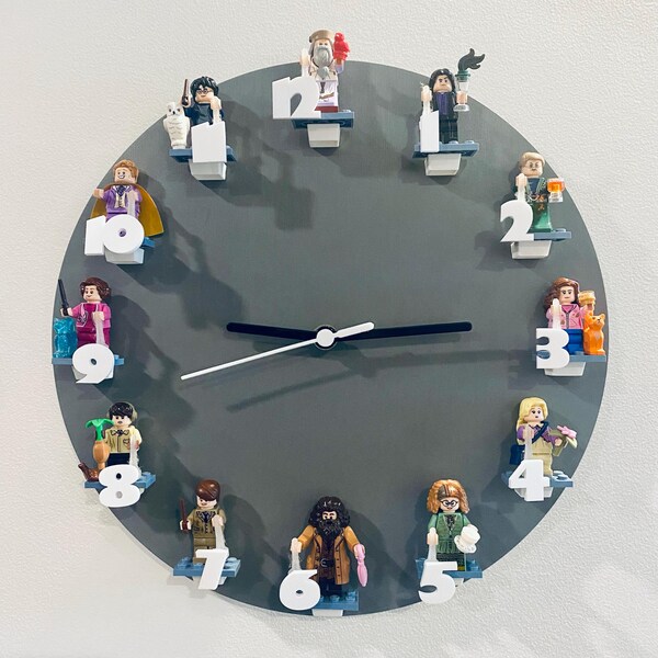 Wall Clock for Mini Figure Characters. - Etsy