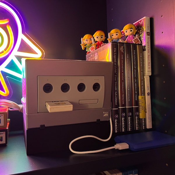 Nintendo Gamecube Display Stand; Gamecube Game Storage - Etsy
