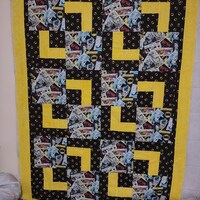 Dot Cotton Fabric by the Yard Garden Pindot Navy Metallic Michael ...