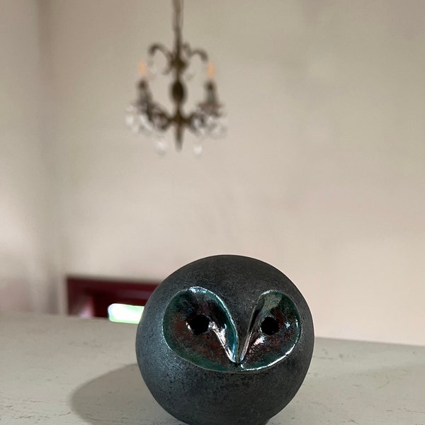 Ceramic Figurine Owl,owl-whistle,bird-whistle,blue,ocarina,ethnica ...