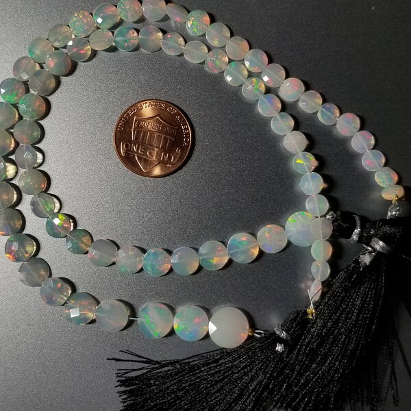 7 Inches Faceted Chocolate Moonstone 3D Triangle Beads Natural ...