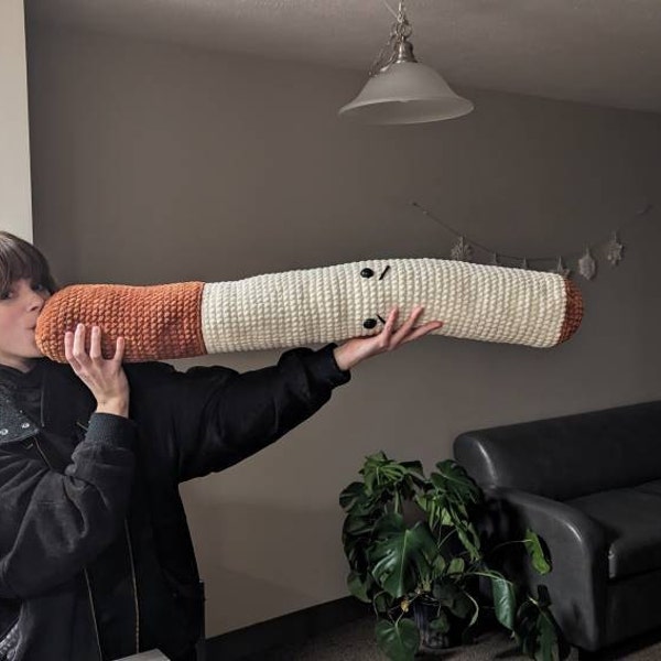 Humongo Big Cig PDF Pattern | Crochet Cigarette Plushie Soft Amigurumi ...