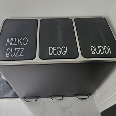 Bin Labels for Rubbish, Recycling, Waste, Recycling Bin Labels, Waste ...