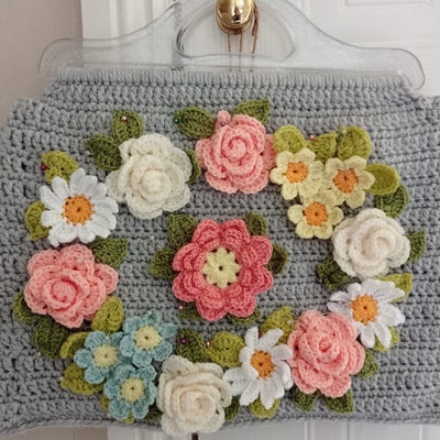 CROCHET PATTERN loopy Lily Granny Square Instant Download - Etsy