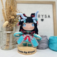 Crochet PDF Pattern: furina Chibi Amigurumi - Etsy UK