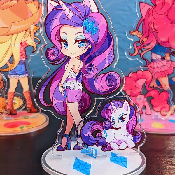 Rarity - 4" Double-sided Acrylic Standee - Etsy