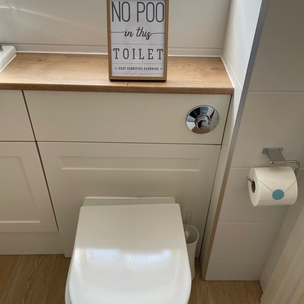 PRINTABLE Do Not Flush Poo Bathroom Sign Poop Septic System Sensitive ...