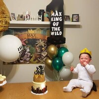 First Birthday Crown Mustard Birthday Crown Boy Birthday - Etsy Australia