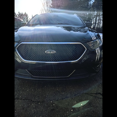 Gel Coated DOMED Ford Taurus sho Emblem Overlay : Fits Taurus SHO 2010 ...