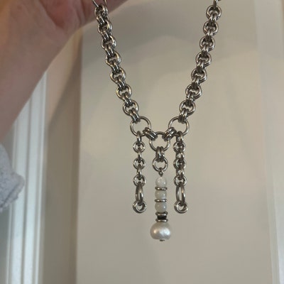 2mm Stainless Steel 23 Inch Curb Chains Qty 10, Non Tarnishing Chains ...