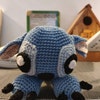 Crochet PATTERN No 1810 Blue Koala Alien Monster Pattern by Krawka - Etsy