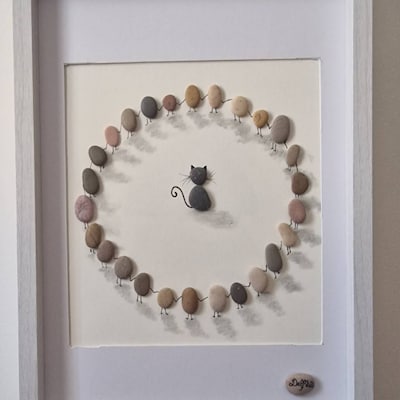 Bulk of 100 Pebbles, Flat & Colorful Genuine Beach Stones, Medium to ...