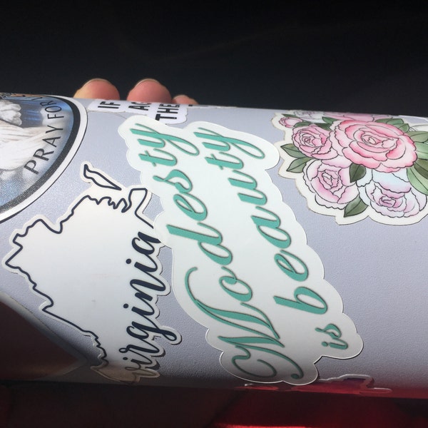 Modesty is Beauty Christian Sticker - Etsy